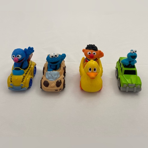 Sesame Street | Toys | Sesame Street Cars Set Of 4 Ernie Cookie Monster ...